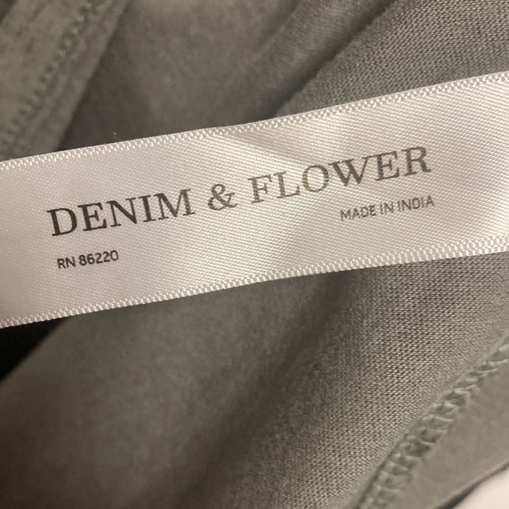 Denim & Flower Ricky Singh “Tree” Print Short Sleeve … - Gem